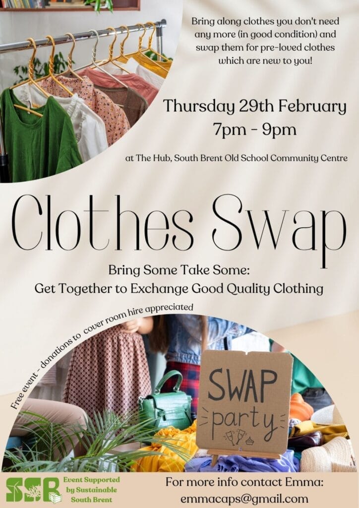 Clothes Swap – Sustainable South Brent